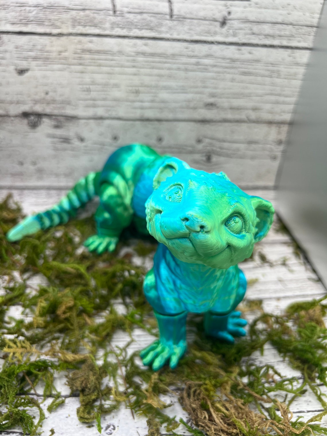 3d Printed Articulated Ferret - Dook - Weasel - Matmiremakes - Etsy