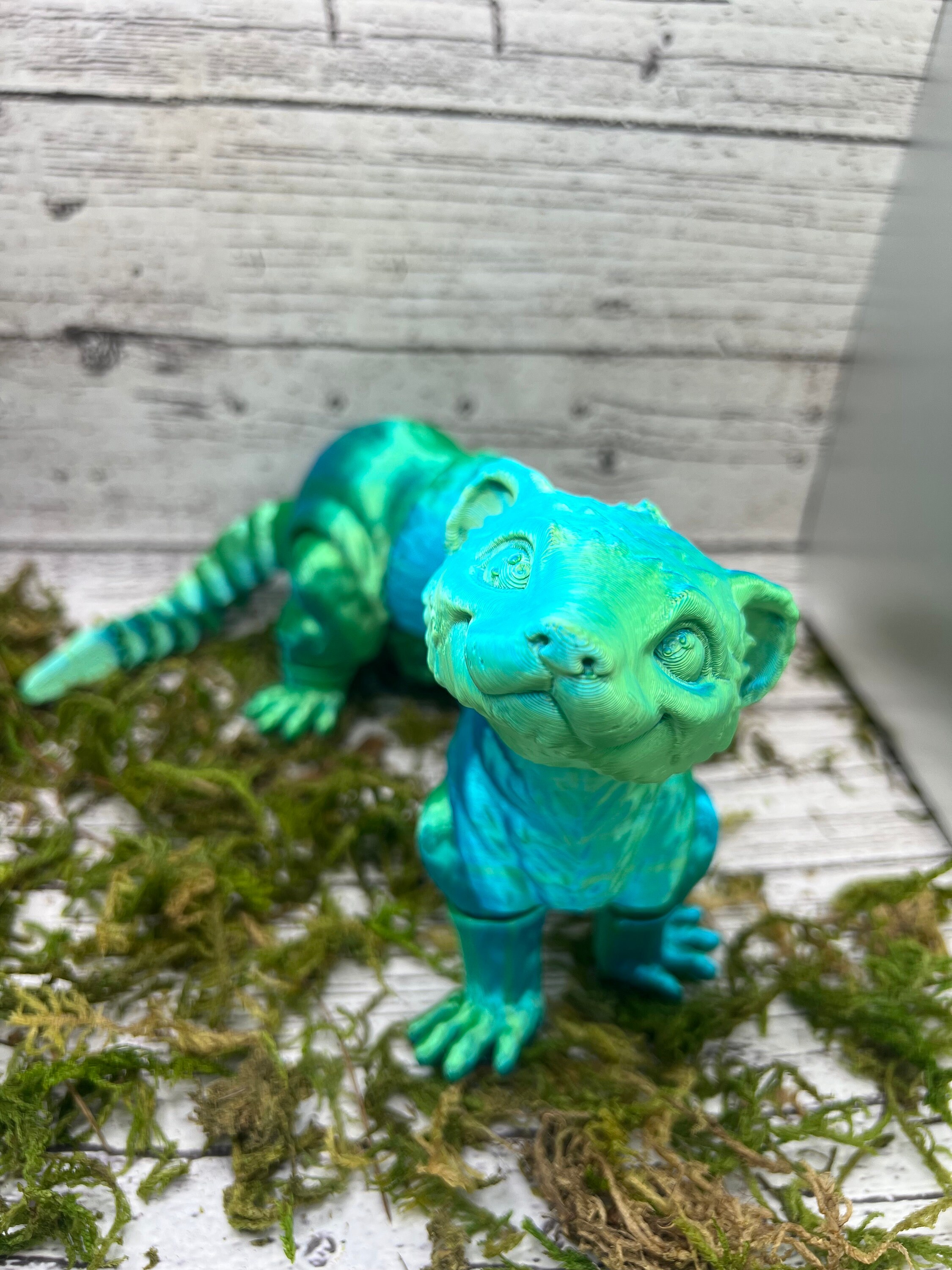 3d Printed Articulated Ferret - Dook - Weasel - Matmiremakes - Etsy