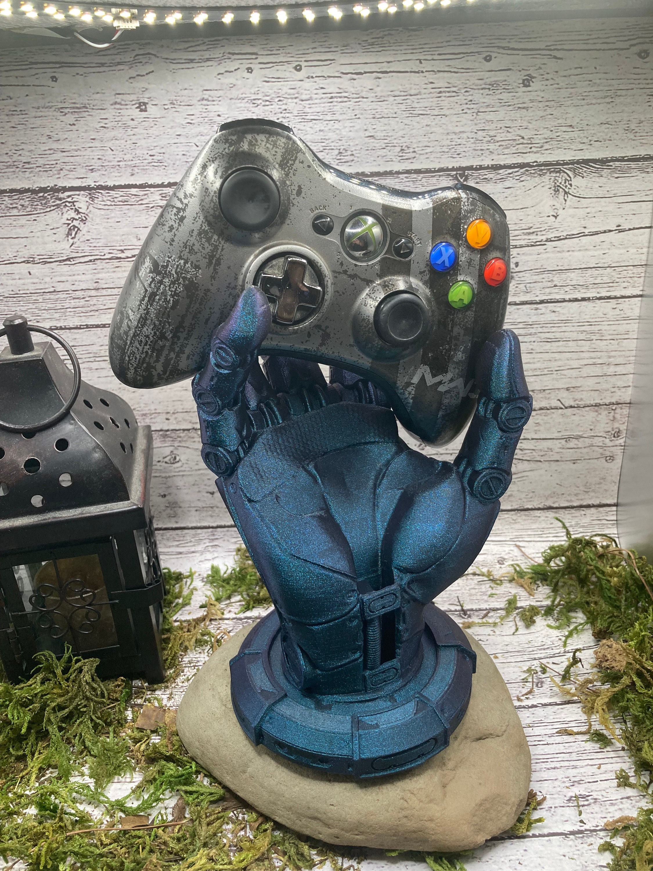 3D Printed Cyborg/robot Hand Phone or Controller Holder/ Stand Space ...