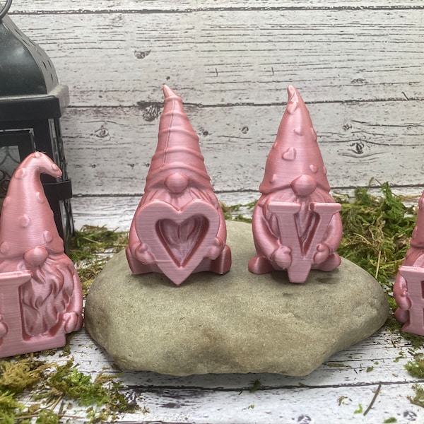 3d Printed Gnome Set - Etsy