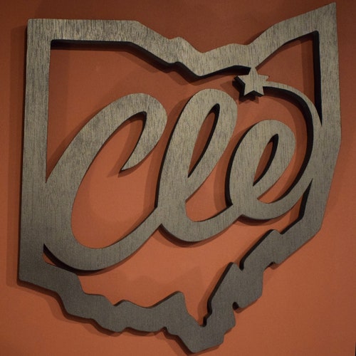 Cleveland cle Sign - Etsy