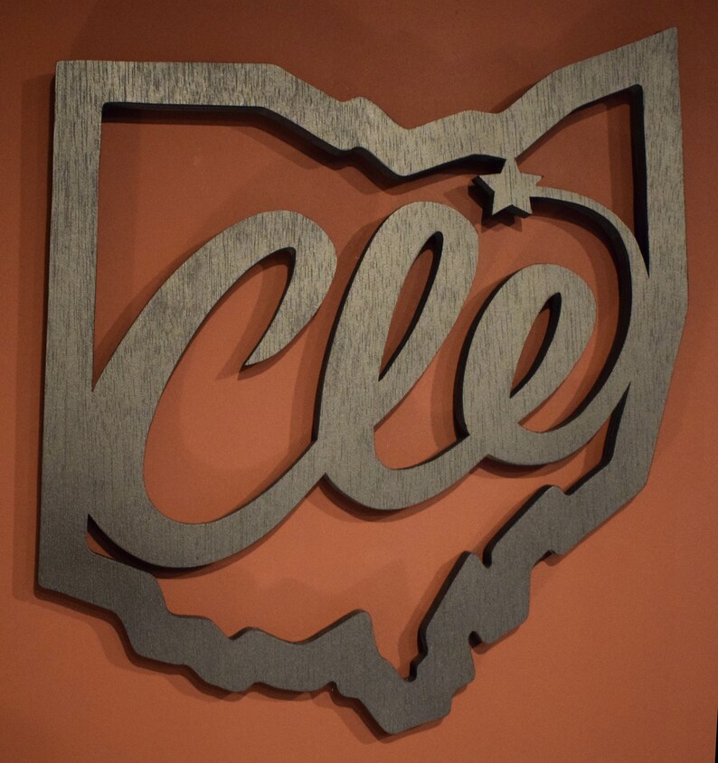 Cleveland cle Sign - Etsy