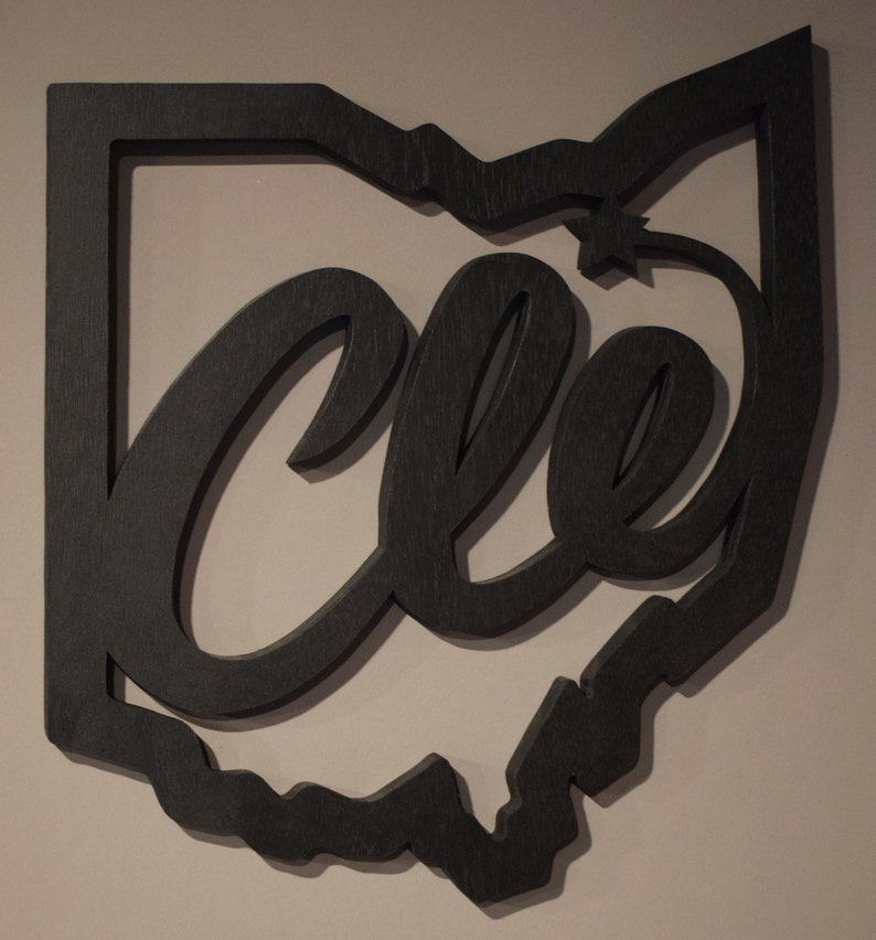 Cleveland cle Sign - Etsy