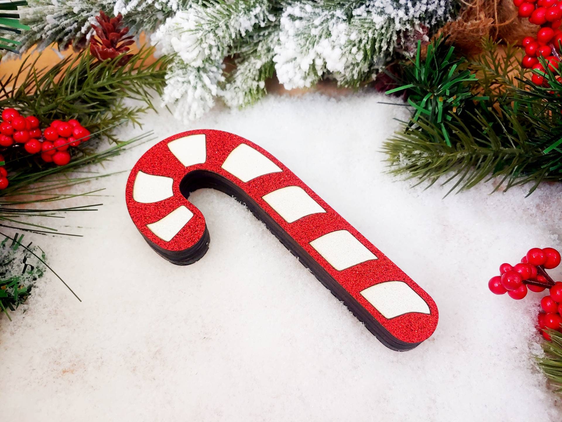 Glittery Gingerbread Theme Tiered Tray Gingerbread House | Etsy