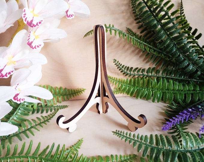 Tiered Tray Sign Stand, Wooden Sign Stand, Mini Stand, Mini Sign Stand ...