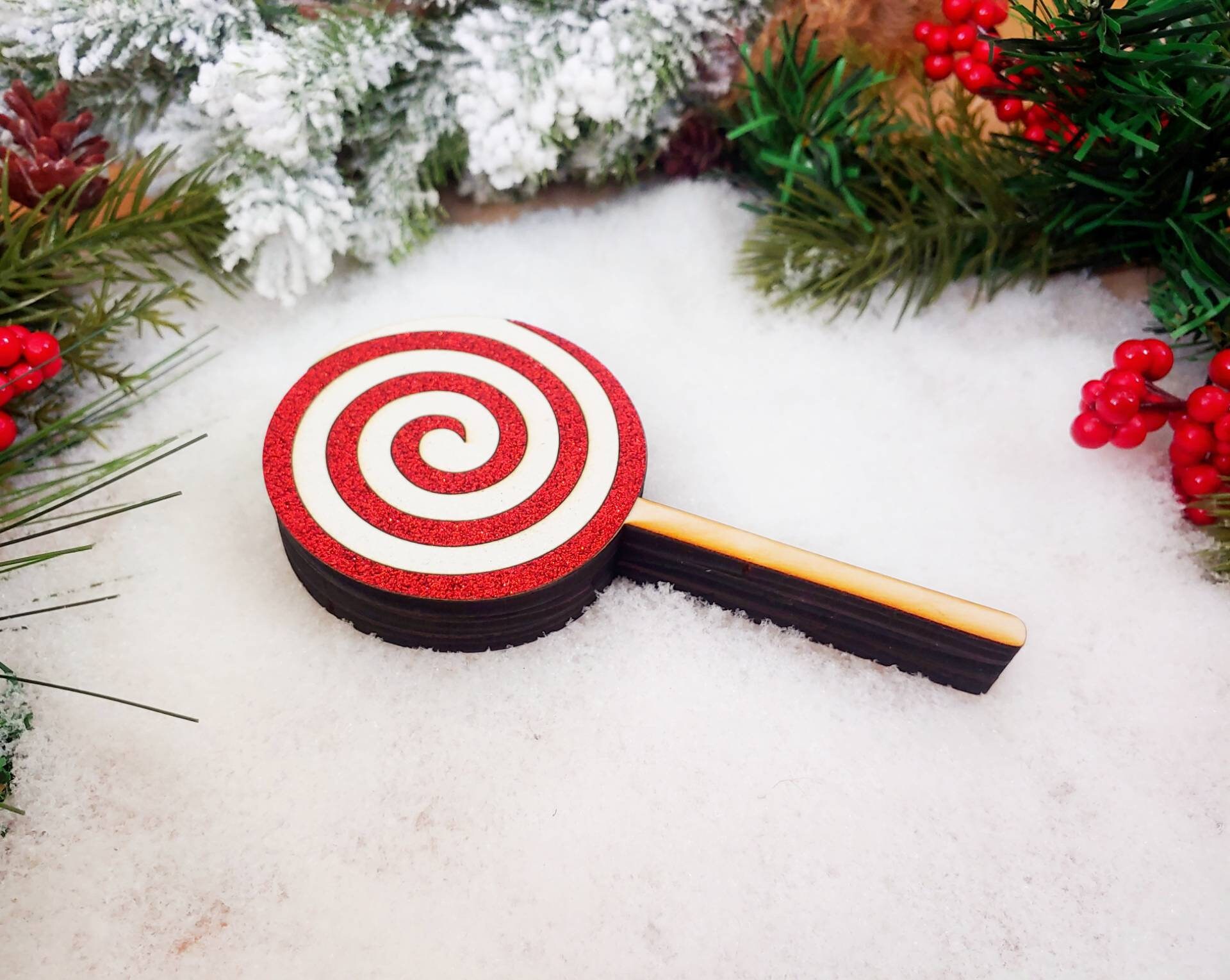 Glittery Gingerbread Theme Tiered Tray Gingerbread House | Etsy