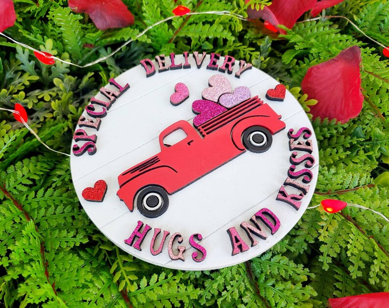 Loads of Love Valentines Day Tiered Tray Decor Valentines - Etsy