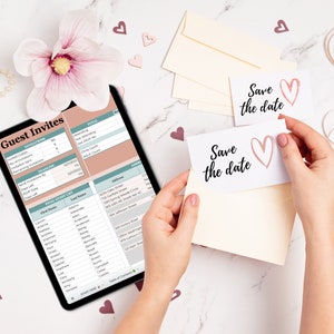 10-in-1 Excel Wedding Planner & Checklist, Wedding Budget Spreadsheet ...