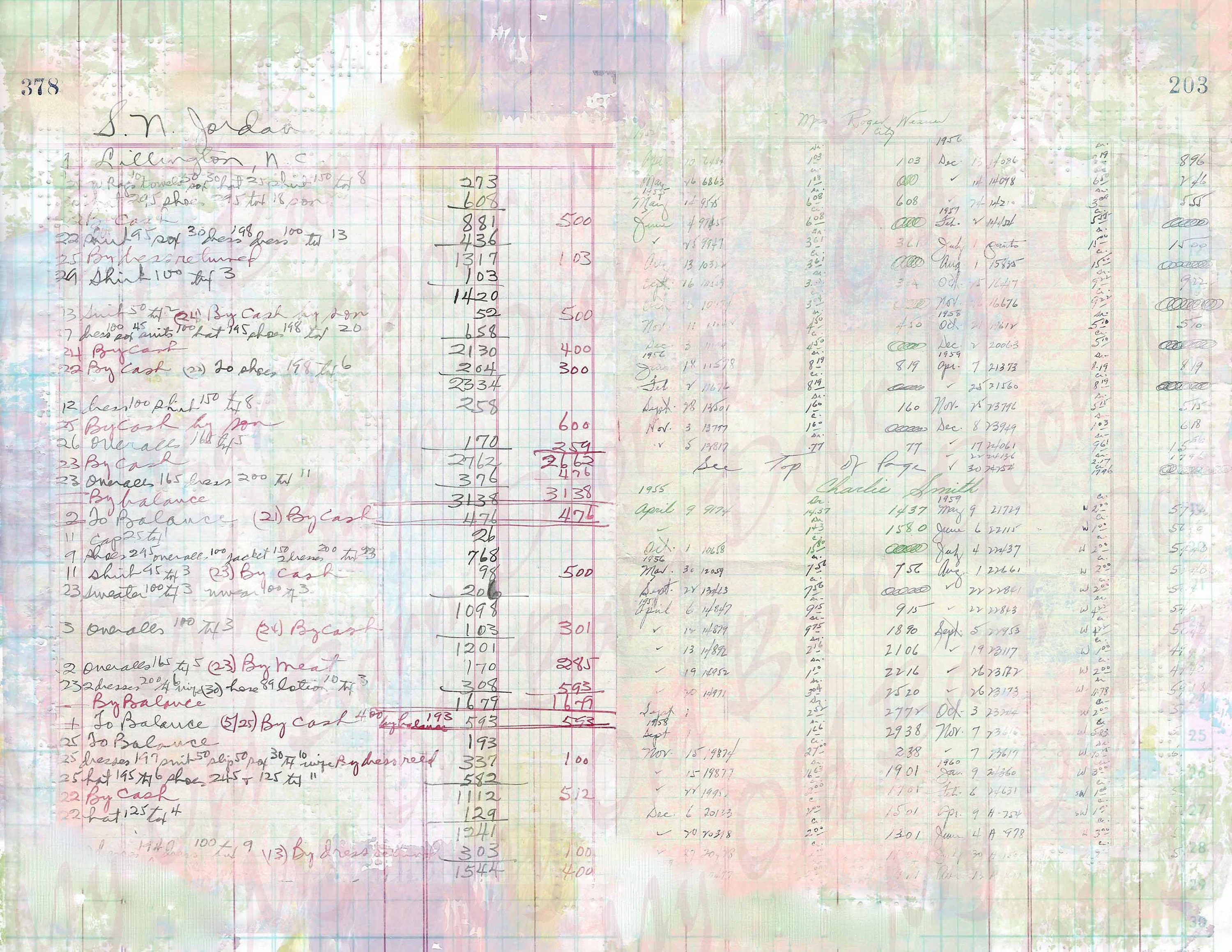 Wallpaper Ledgers Kit 2 Ledger Digital Download Vintage - Etsy