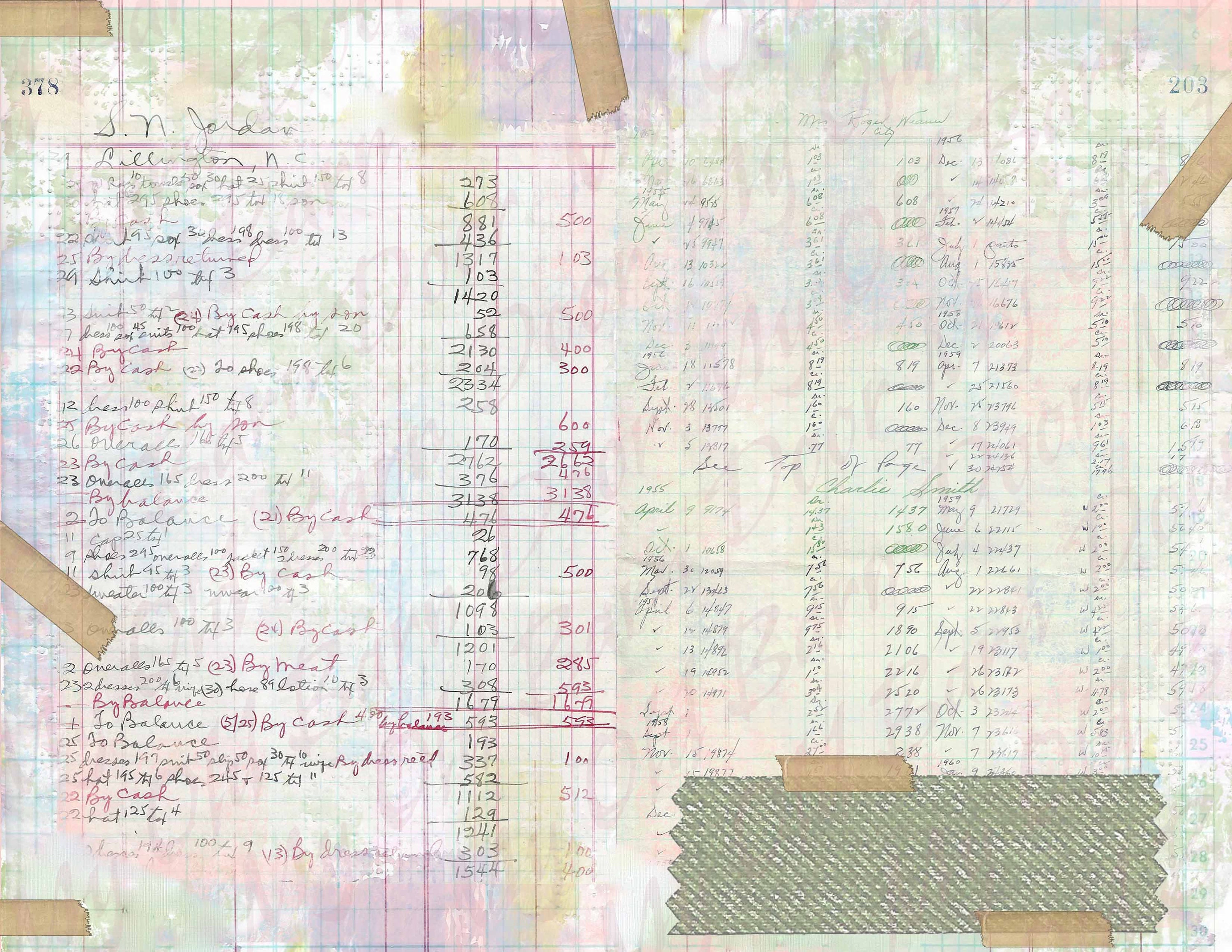 Wallpaper Ledgers Kit 1, Ledger, Digital Download, Vintage Wallpaper ...