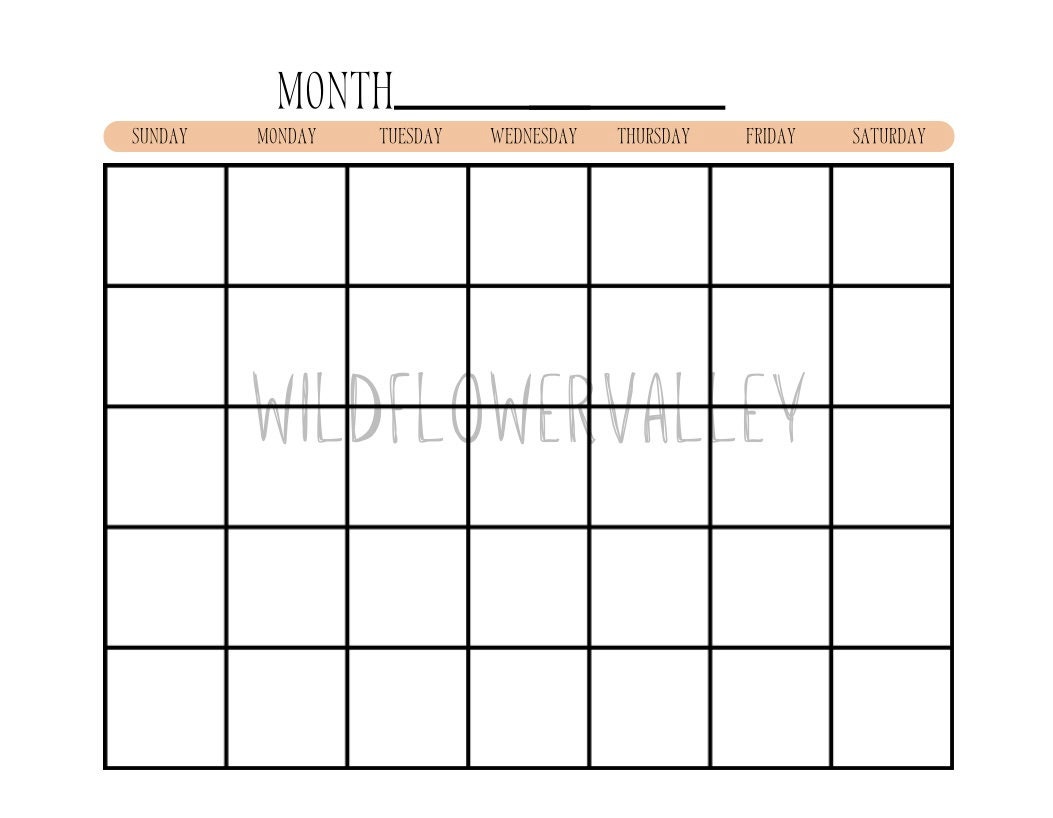The Rodeo Planner Rodeo Calendar - Etsy