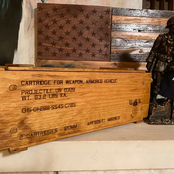Wooden Ammo Box - Etsy