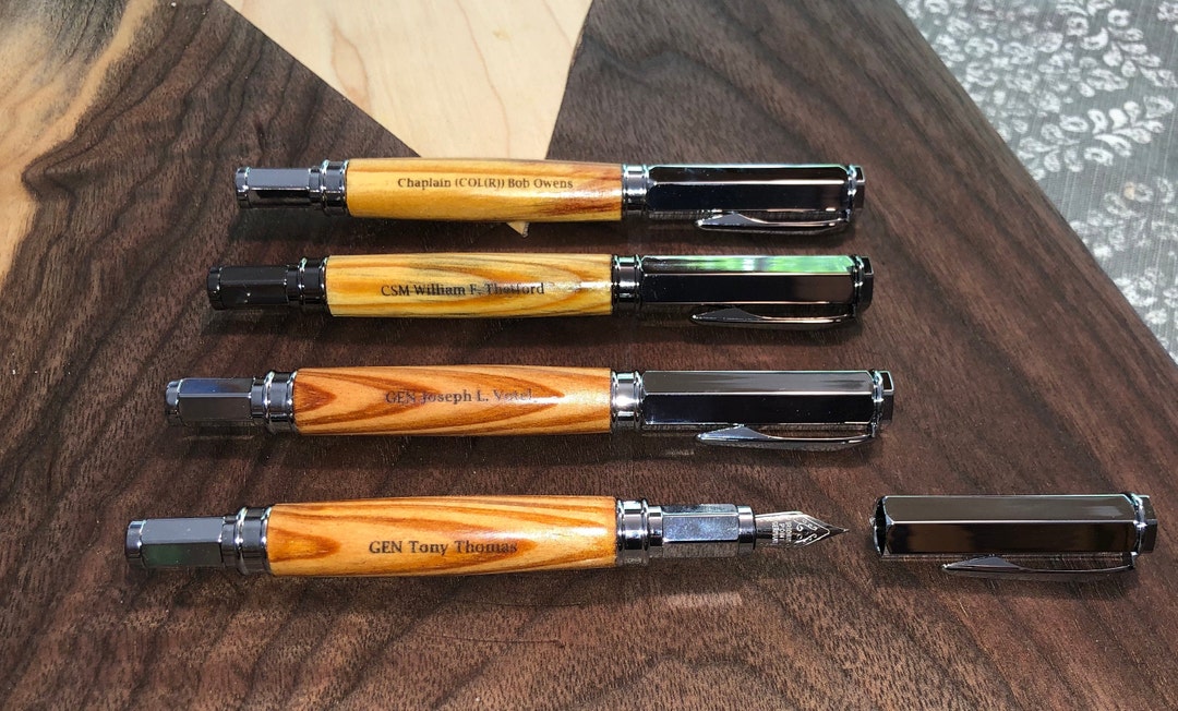 USS Intrepid Reclaimed Deck Wood Pen - Etsy