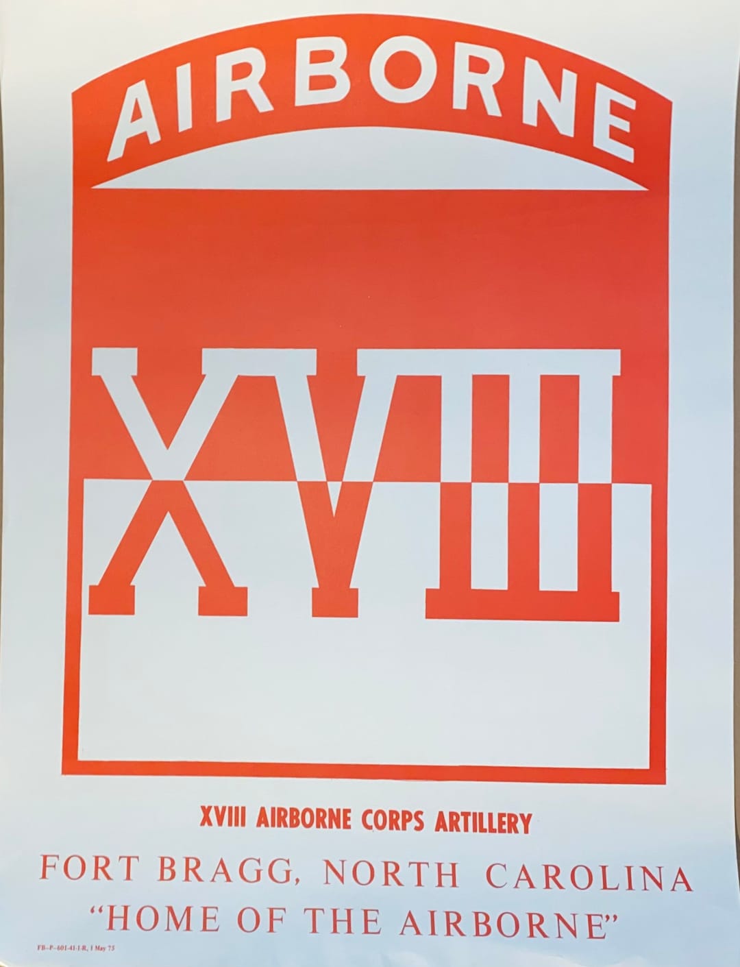 XVIII Airborne Corps Artillery Poster - Etsy