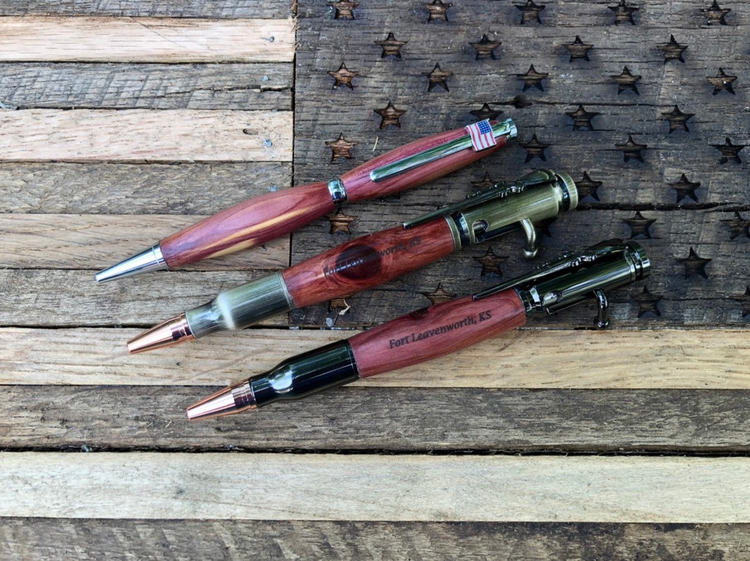 Fort Leavenworth USDB Wood Pen - Etsy