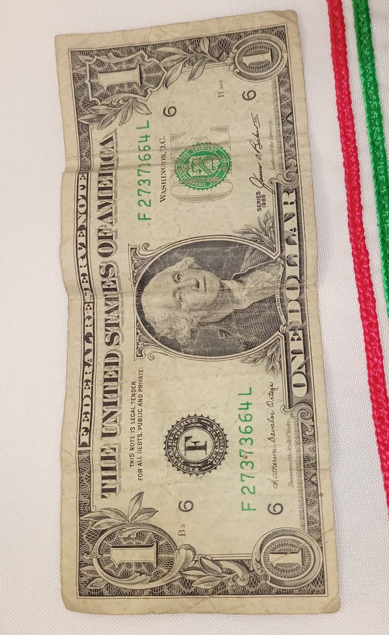 1 Dollar Bill Series 1985 Original - Etsy
