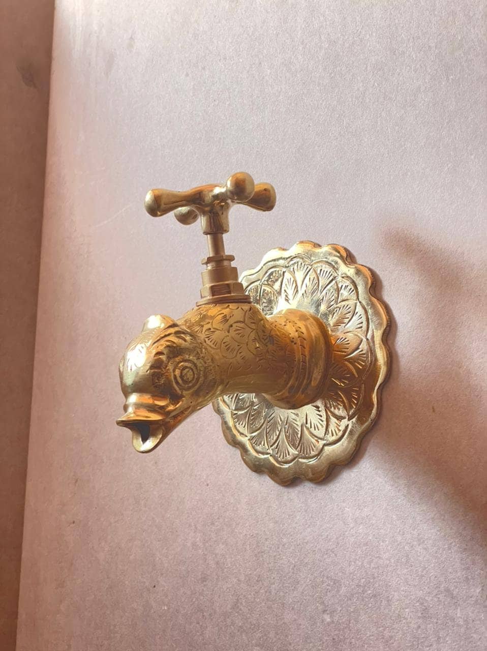 Handmade Moroccan Brass Fish-shaped Faucet - Etsy