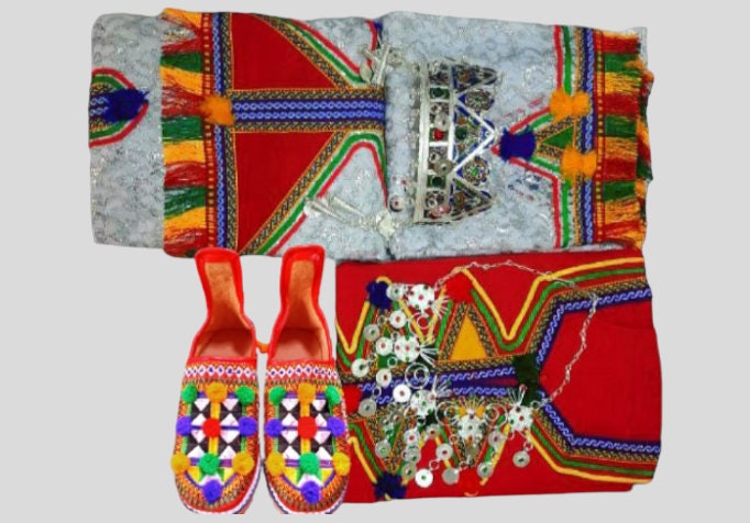 Amazigh Dress Berber Clothes Complete - Etsy