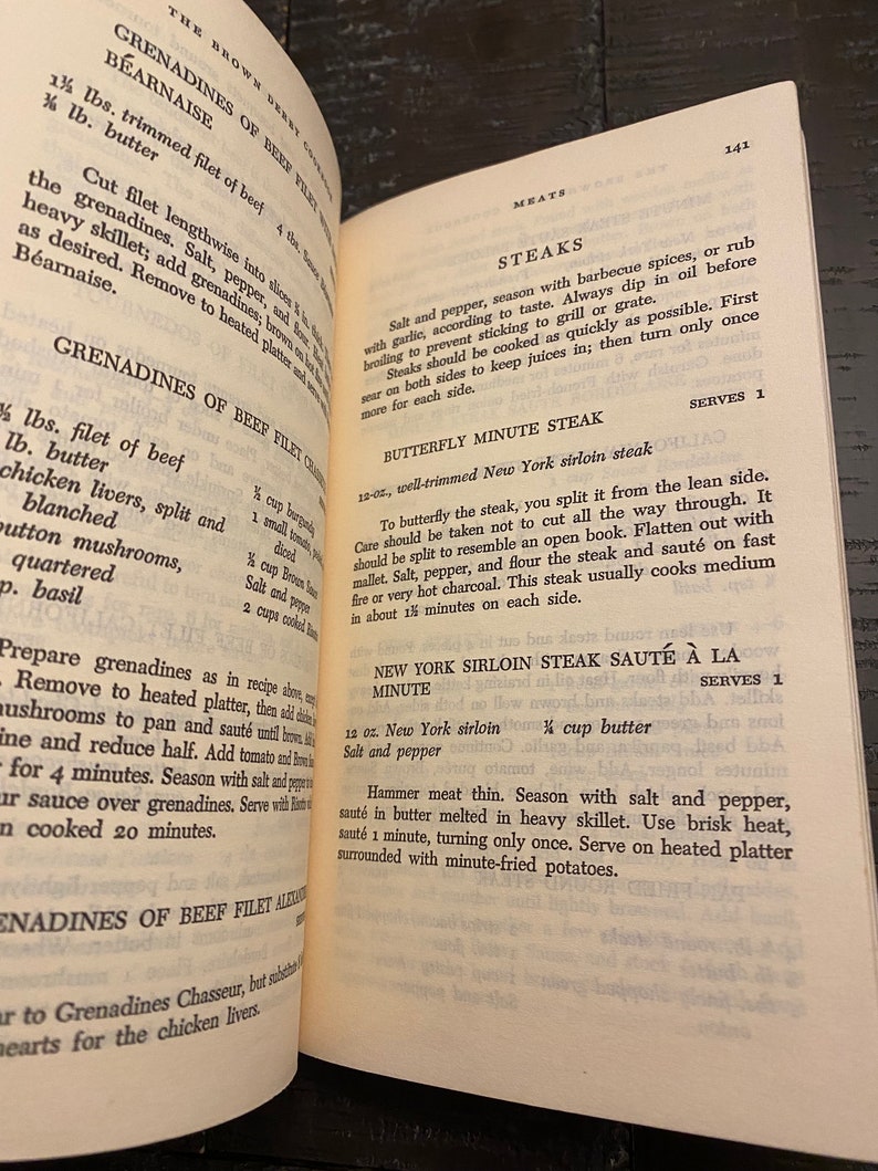 1962 Vintage the Brown Derby Cookbook by Leonard Louis Levinson - Etsy