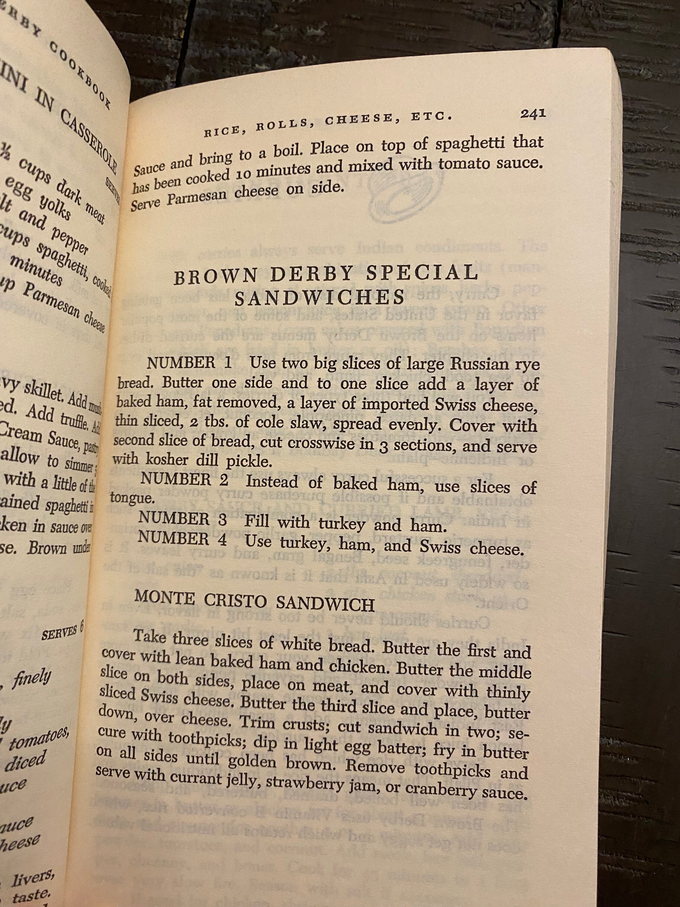 1962 Vintage the Brown Derby Cookbook by Leonard Louis Levinson - Etsy
