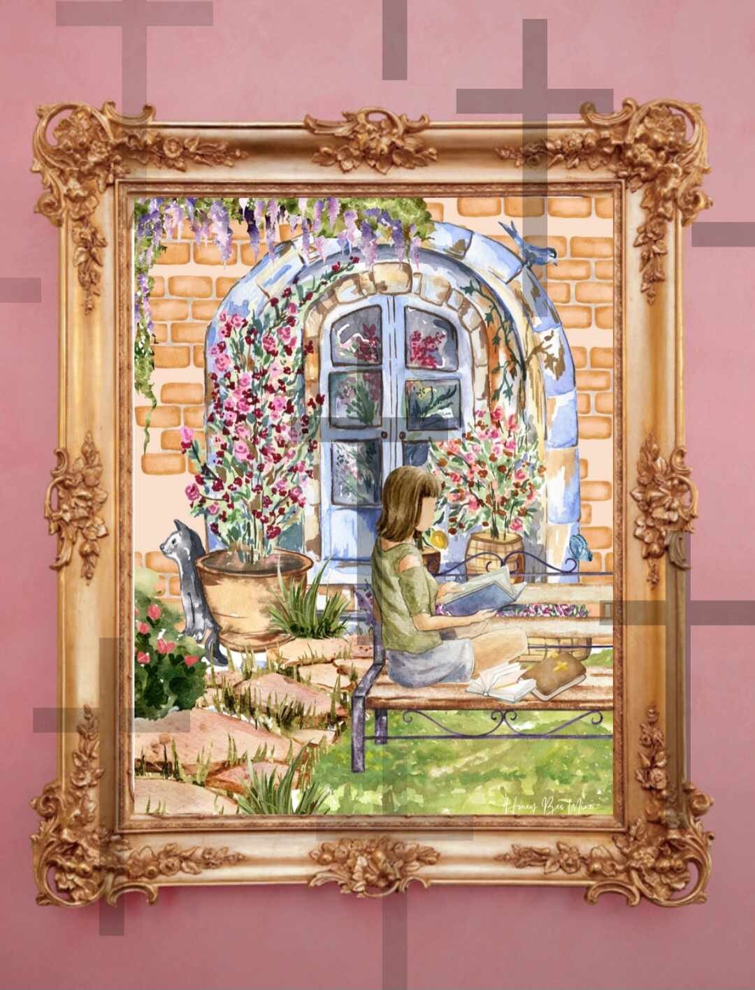 Spring Days Bible Study PNG | JPG | Christian Art | Jesus Art | Digital ...