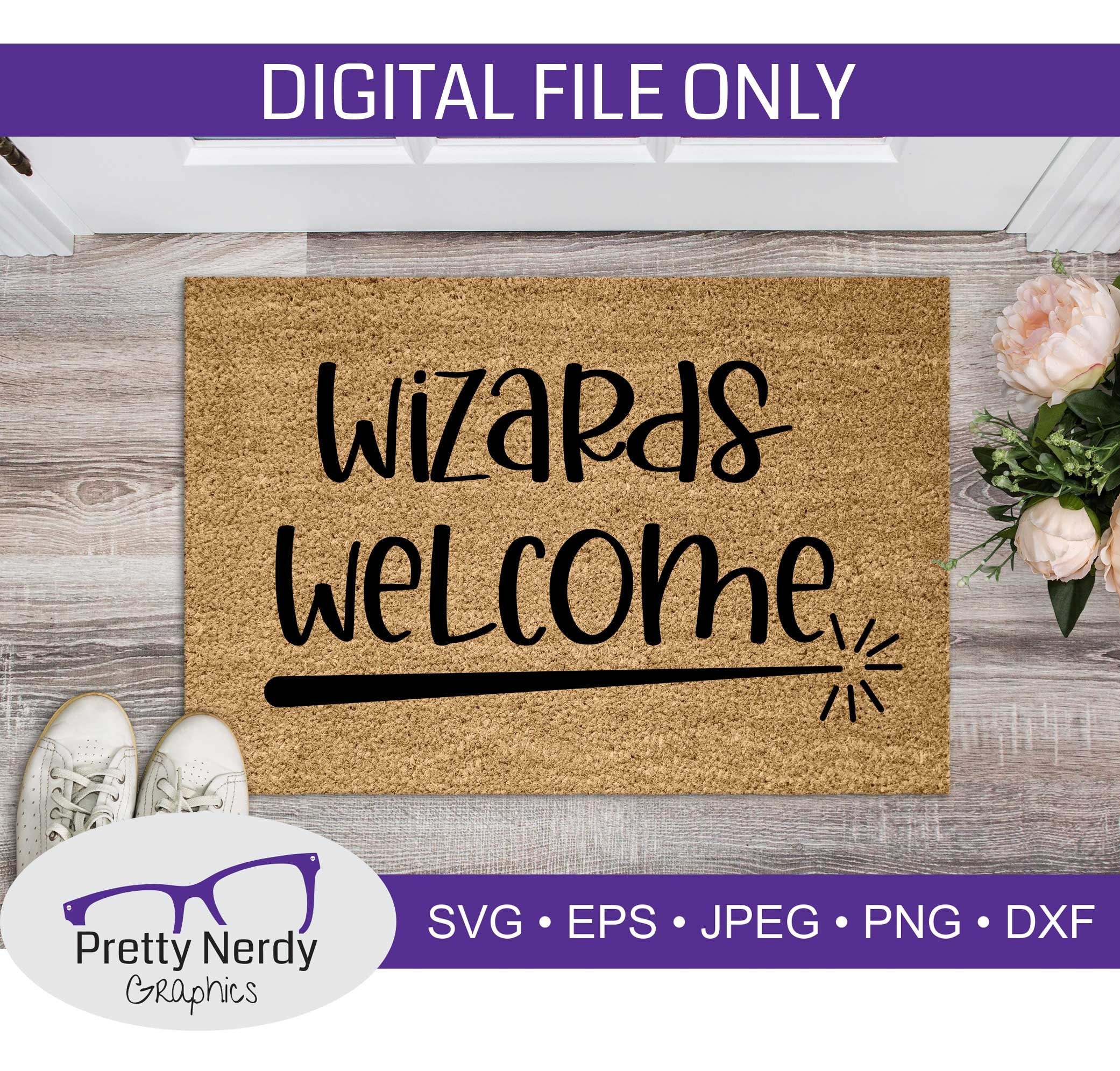 Wizards Welcome Svg, Doormat Svg, Welcome Doormat Svg, Wizard Svg ...