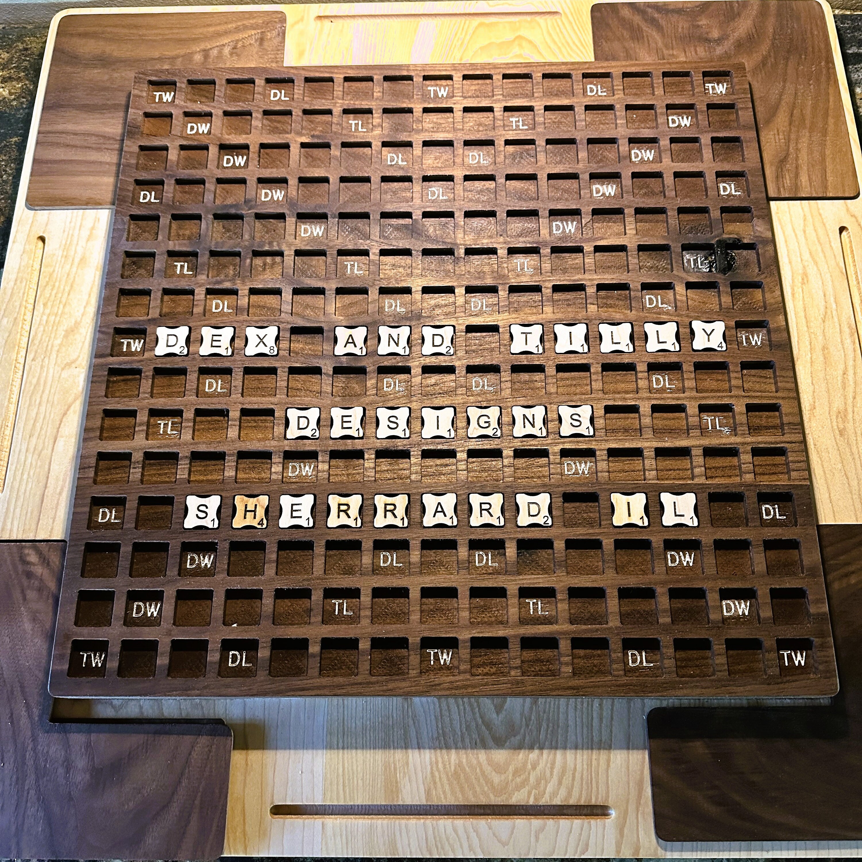 Custom "scrabble" Board - Etsy