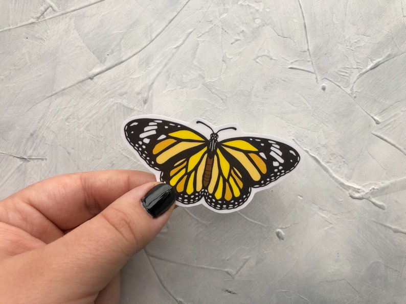 Monarch Sticker Insect Sticker Butterfly Sticker Monarch | Etsy