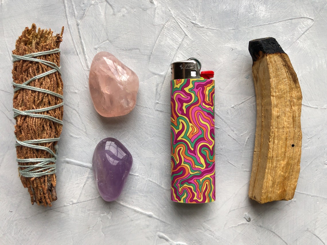 Lighter Stickers Psychedelic Stickers Weed Accessories | Etsy