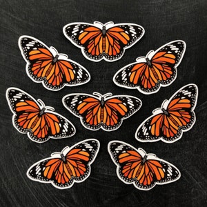 Monarch Sticker, Insect Sticker, Butterfly Sticker, Monarch Butterfly ...