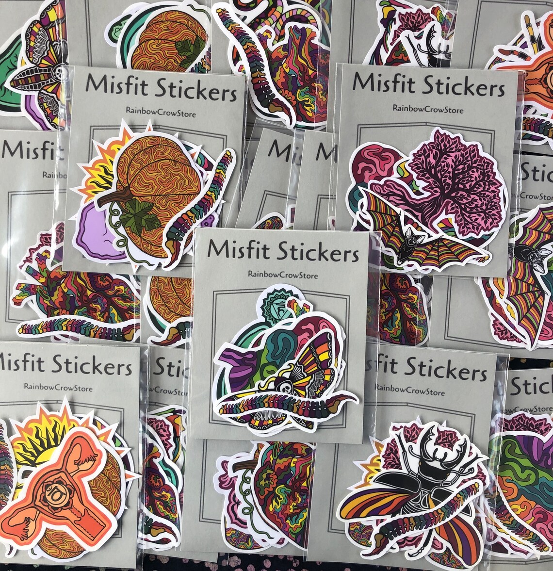 Misfit Stickers Discounted Stickers Oops Sticker Imperfect | Etsy