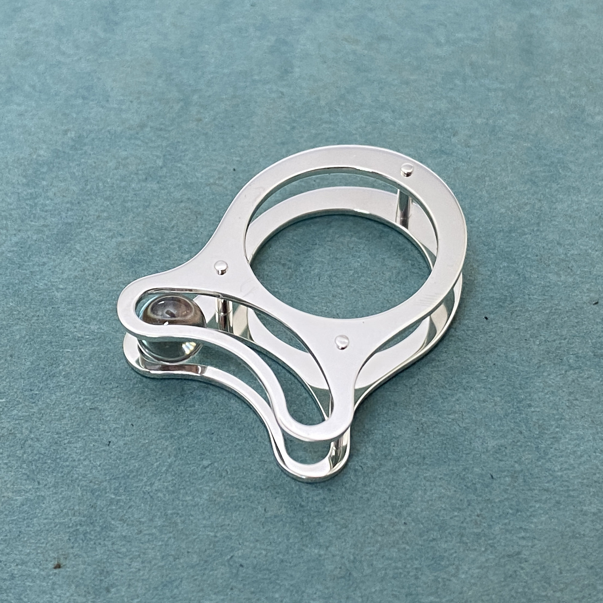 Rolling Sphere Ring Ver.2 order Production - Etsy