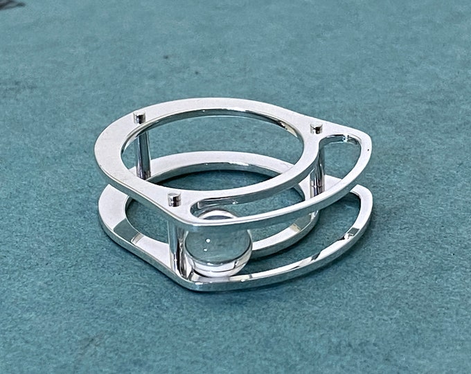 Rolling Sphere Ring Ver.1 (order Production) - Etsy