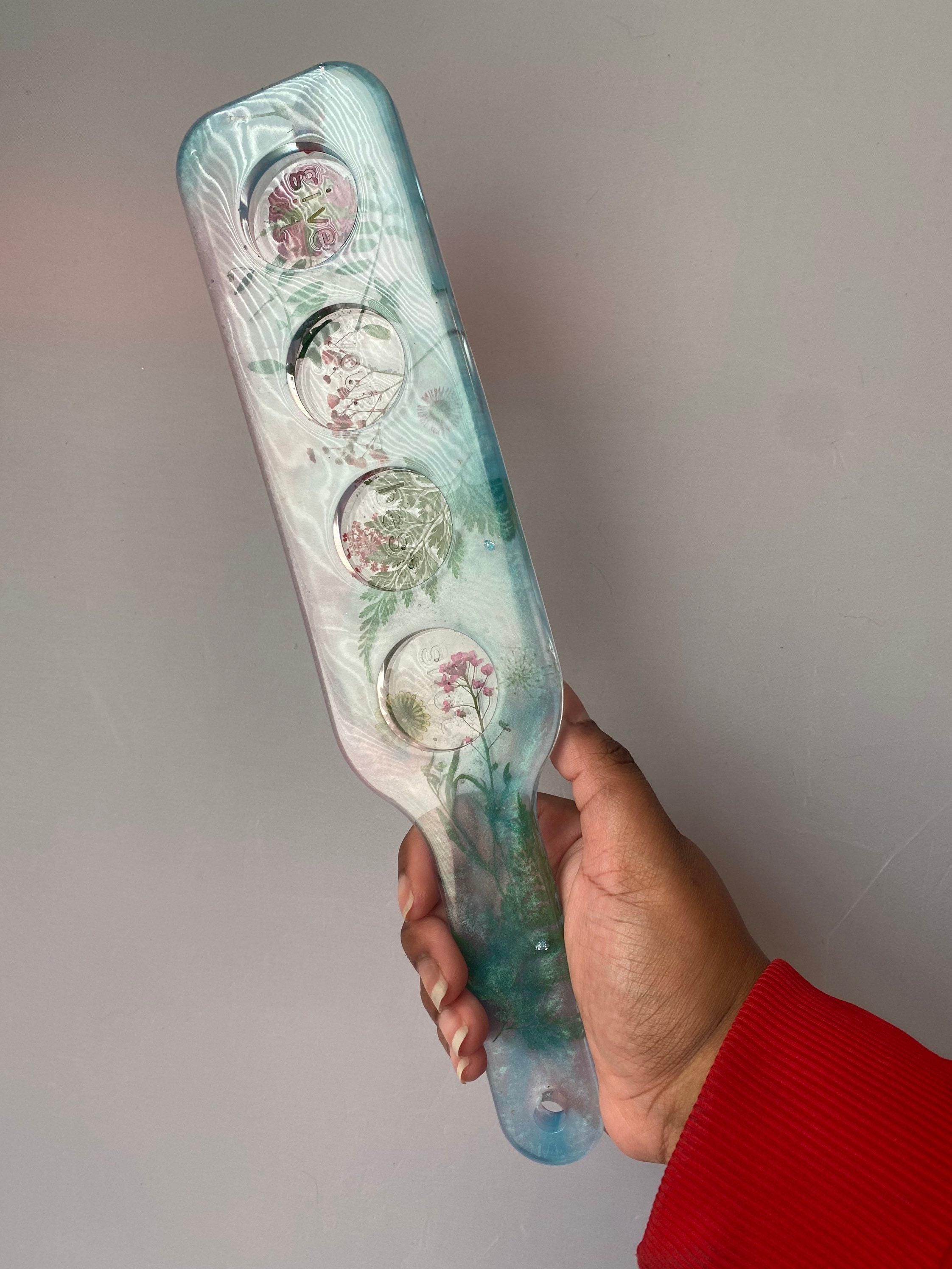 Customizable Shot Glass Resin Paddle. Made to order. BDSM Kink | Etsy