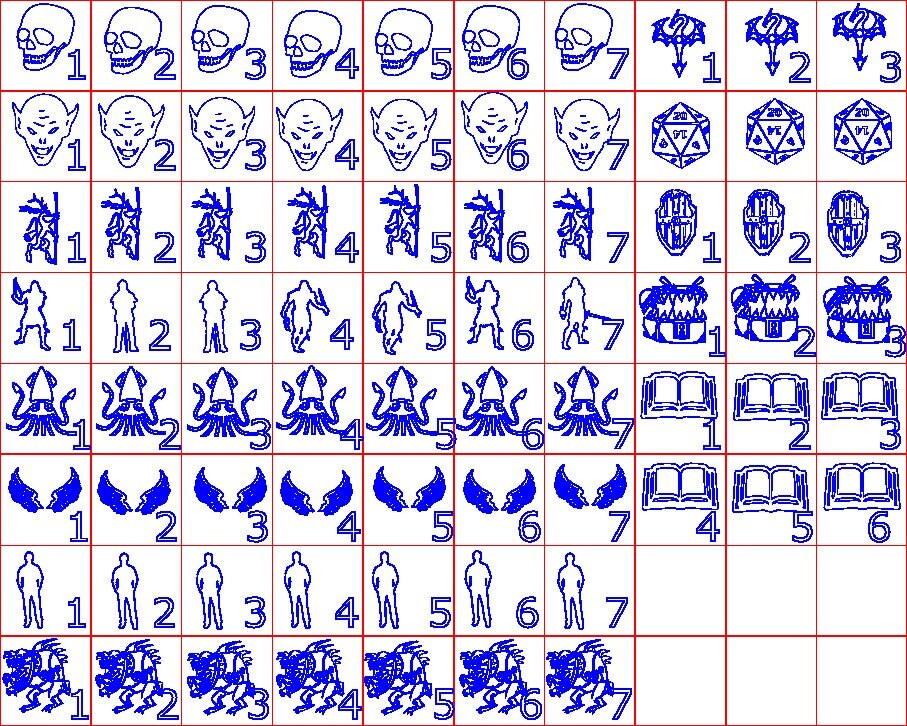 D&D Dnd Token for Battlemap / Game Board Digital File - Etsy