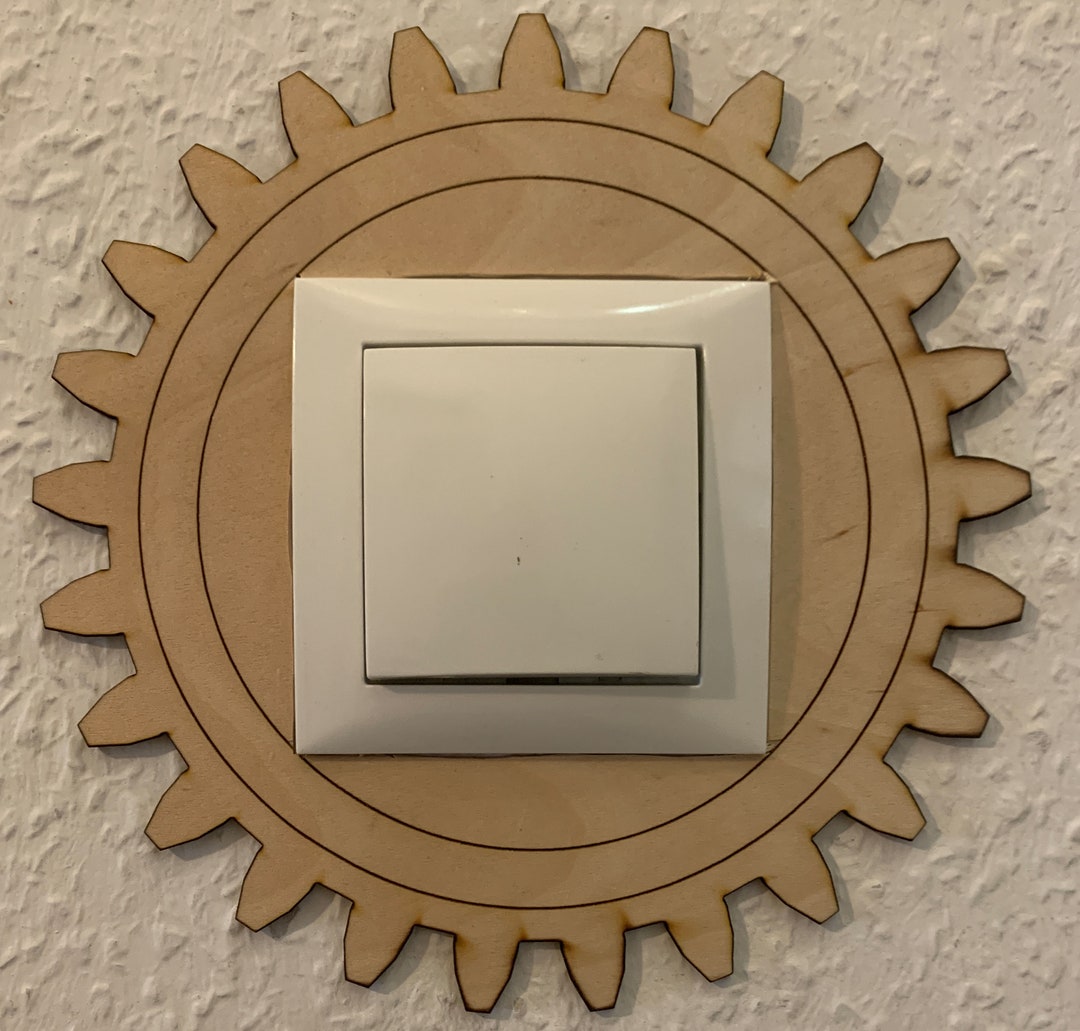 Switch / Socket Steampunk Frankenstein Decoration for 1 Switch / Socket ...