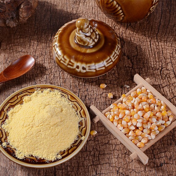 100% Natural Roasted Germinated Yellow Corn Flour Powder 1.1LB - Etsy