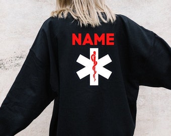 Paramedic Sweatshirt EMT Shirt First Responder EMS - Etsy