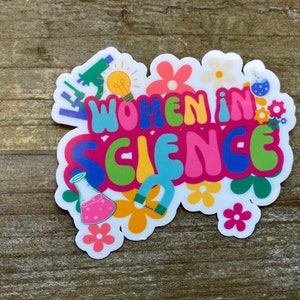 Women in Science, Women in Stem Sticker, Steminist, Science Teacher ...