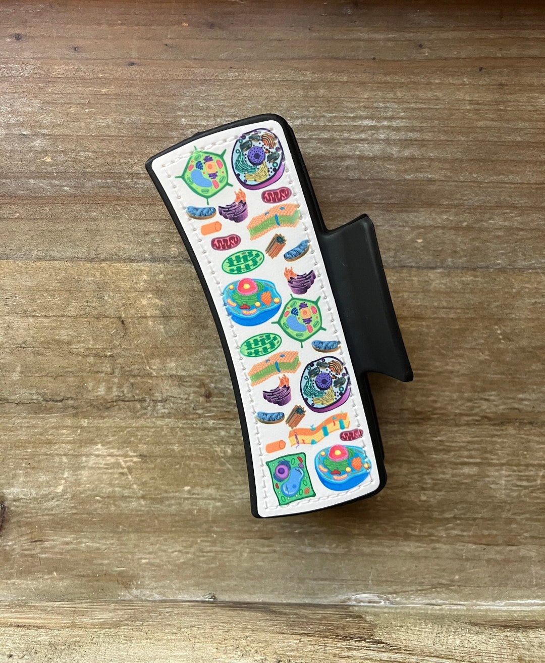 Cell Hair Clip, Microbiology Claw Clip, Biology Gift, Lab Tech, Nursing ...