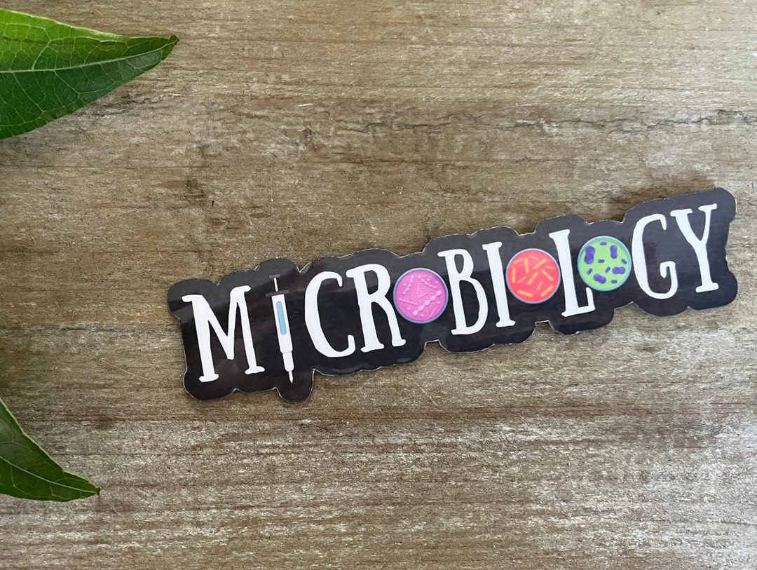 Microbiology Sticker, Graduation Gift, Lab Tech, Infectious Disease ...