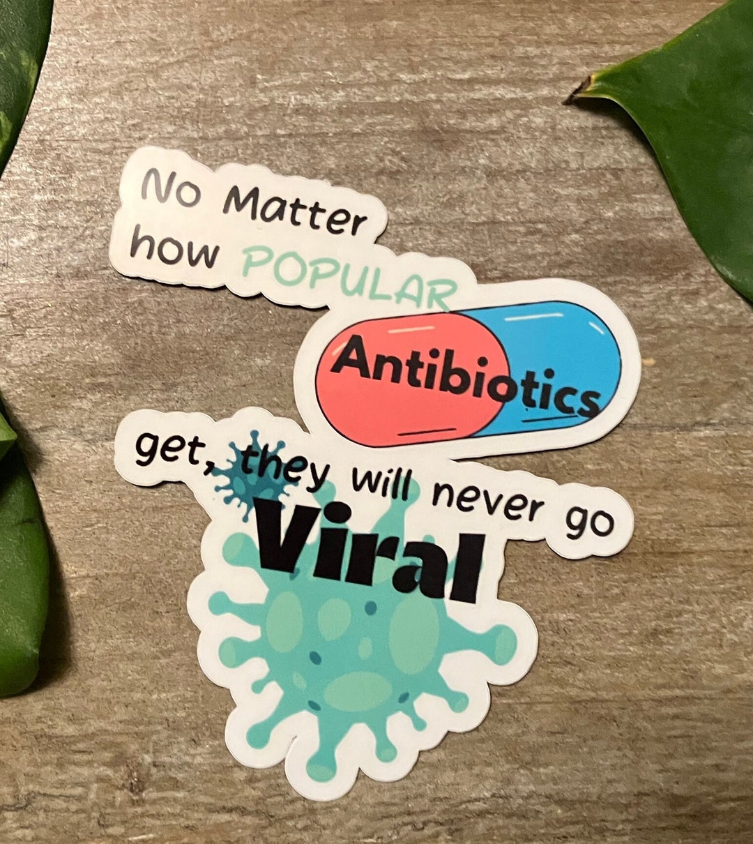 Viral Humor Sticker, Pharmacy Humor Sticker, RX, Pharmacist, CPT ...