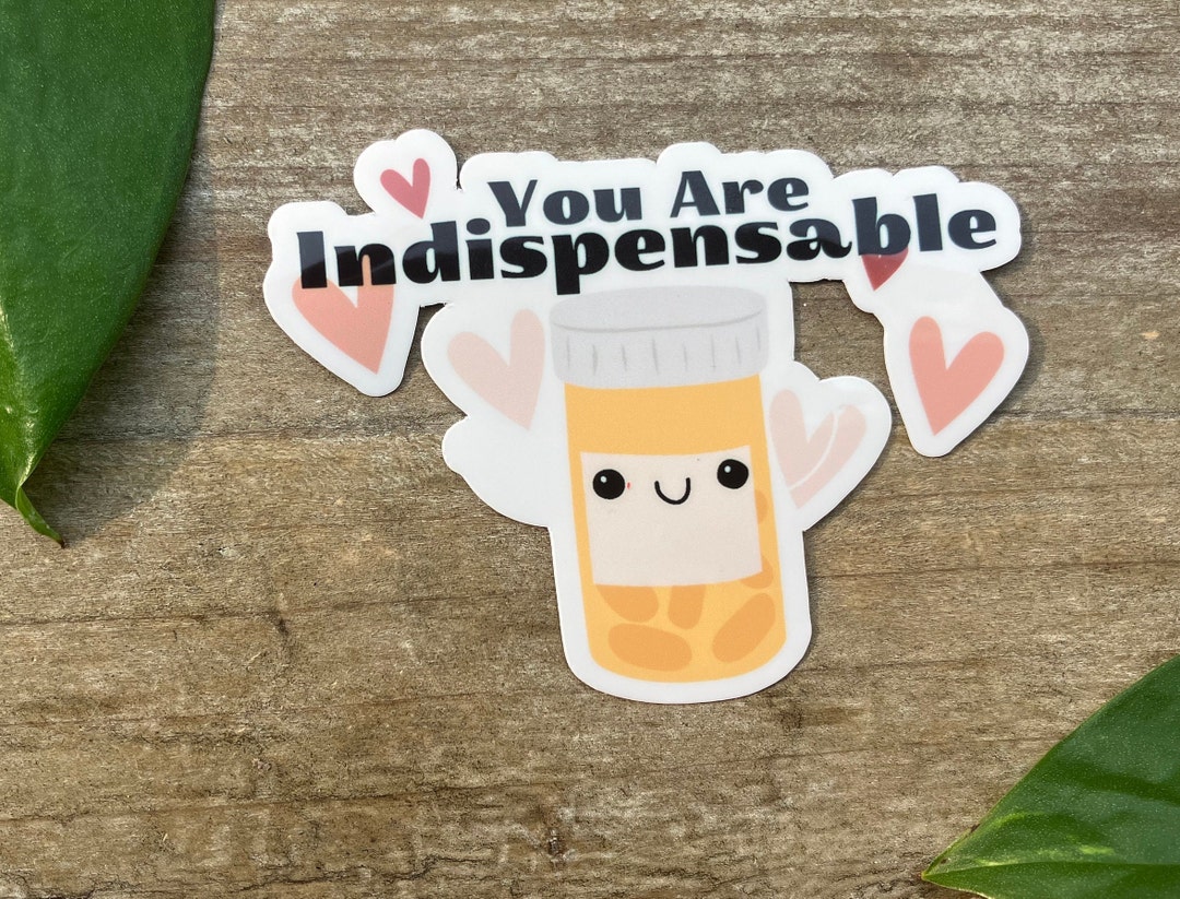 Pharmacy Inspirational Sticker, Mental Health, Rx Humor, Pharmacy Tech ...