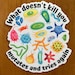 What Doesn't Kill You Mutates and Tries Again Sticker, Funny Science ...