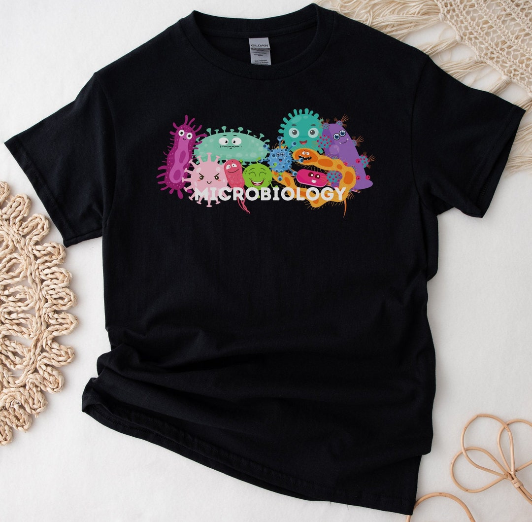 Microbiology Tee, Microbes Shirt, Lab Tech, Infectious Disease, Science ...