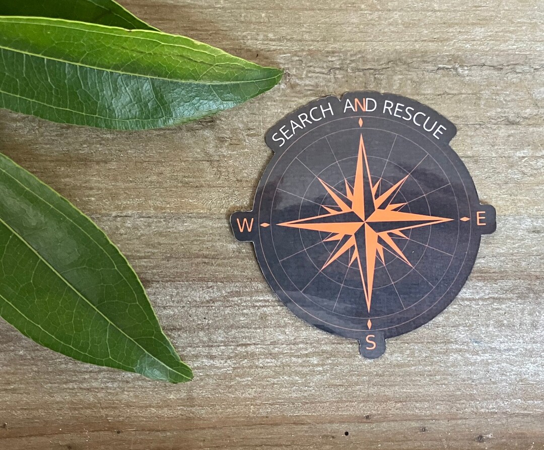 Search and Rescue Sticker Compass Sticker SAR Gift - Etsy
