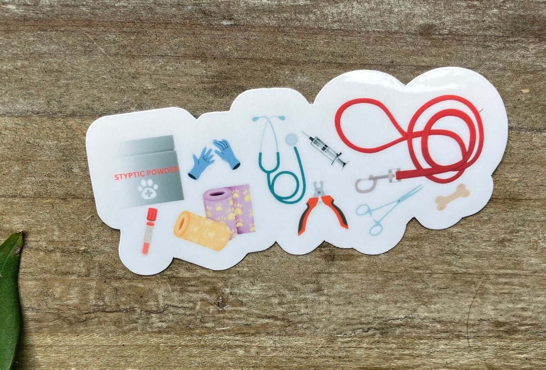 Vet Tech Took Kit Sticker, Veterinarian Sticker, Vet Humor, Vet Tech ...