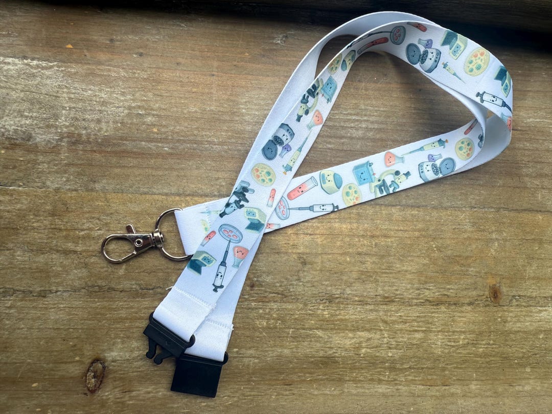 Science Lanyard, Microbiology Lanyard, Lab Tech, Science Teacher, Lab ...