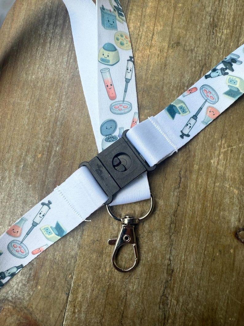 Science Lanyard, Microbiology Lanyard, Lab Tech, Science Teacher, Lab ...