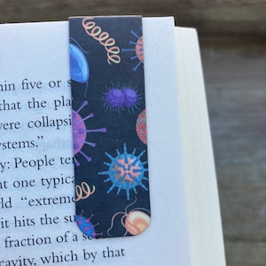 Bacteria Magnetic Bookmark, Chemistry Gift, Biology Gift, Science ...